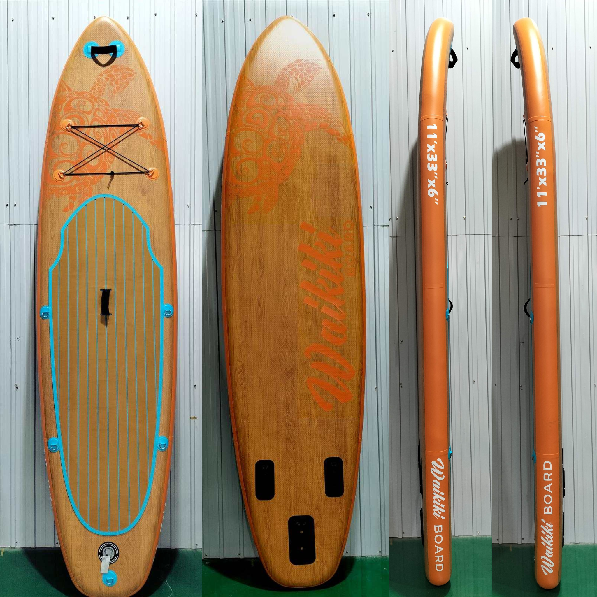 Blue Turtle Board - Paddle Board - SUP - Waikiki Board